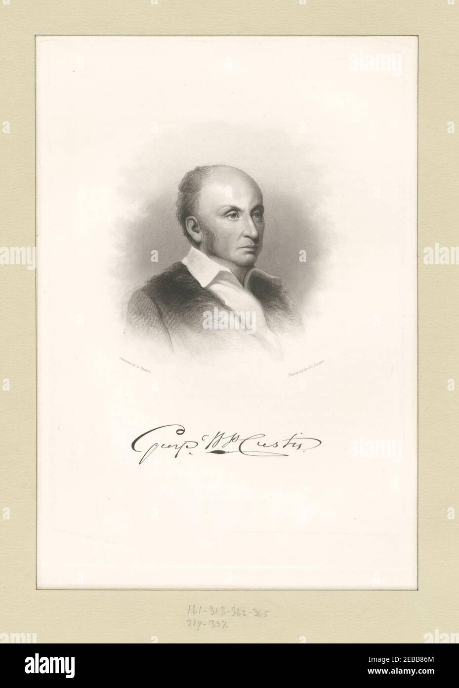 George W.P. Custis Stock Photo - Alamy