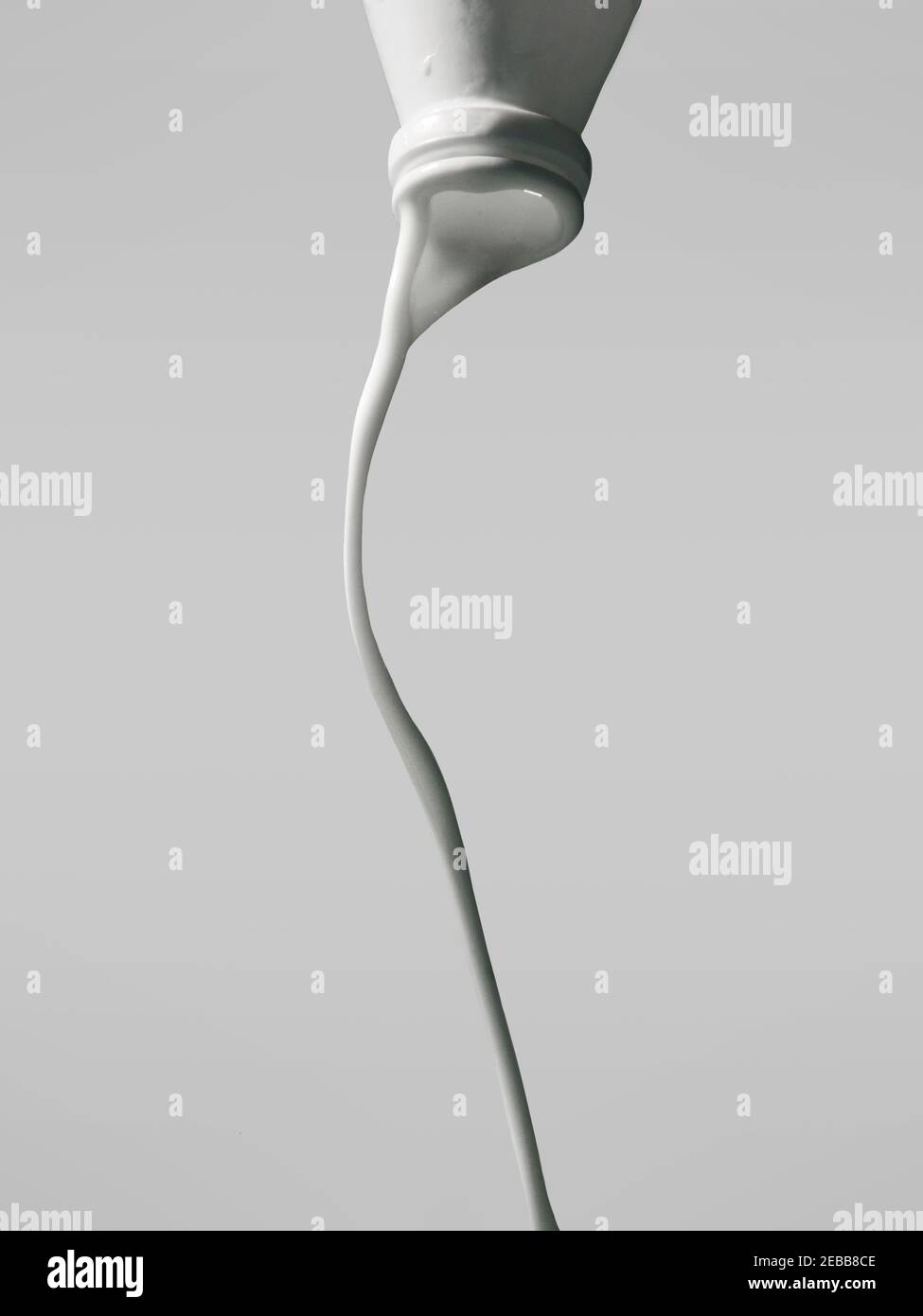 White milk liquid splashing Stock Photo - Alamy