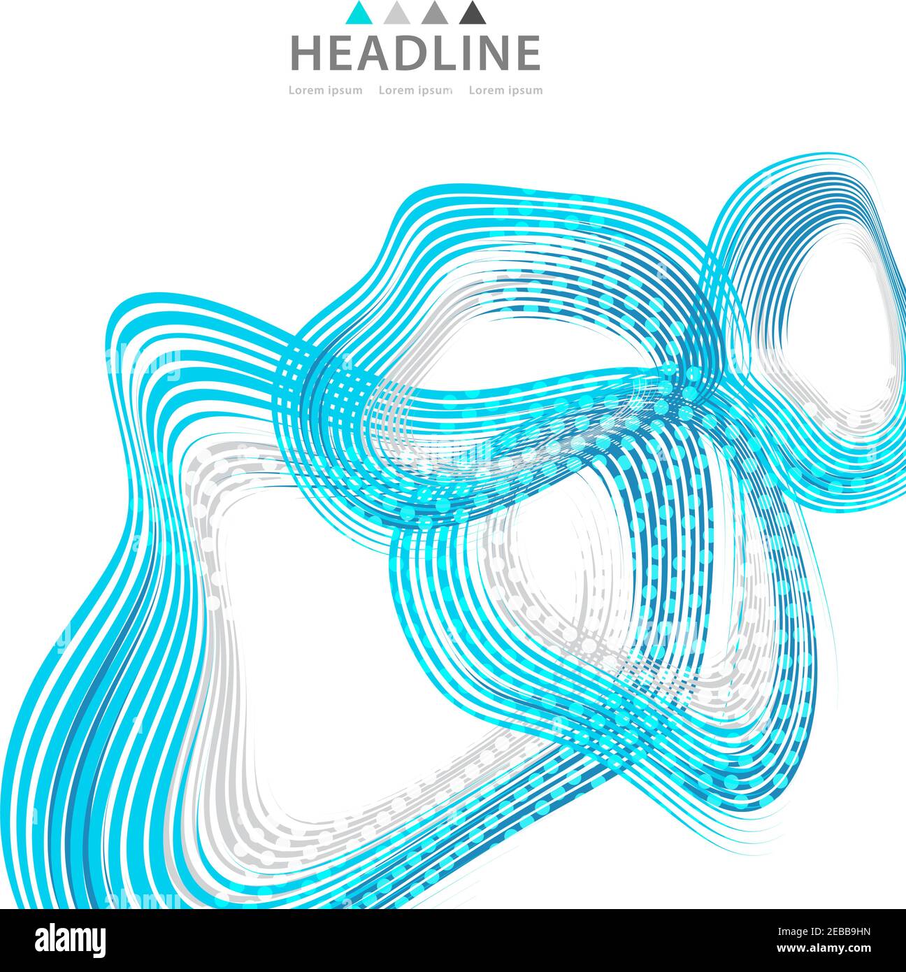 Colorful headline background template Stock Vector Image & Art - Alamy