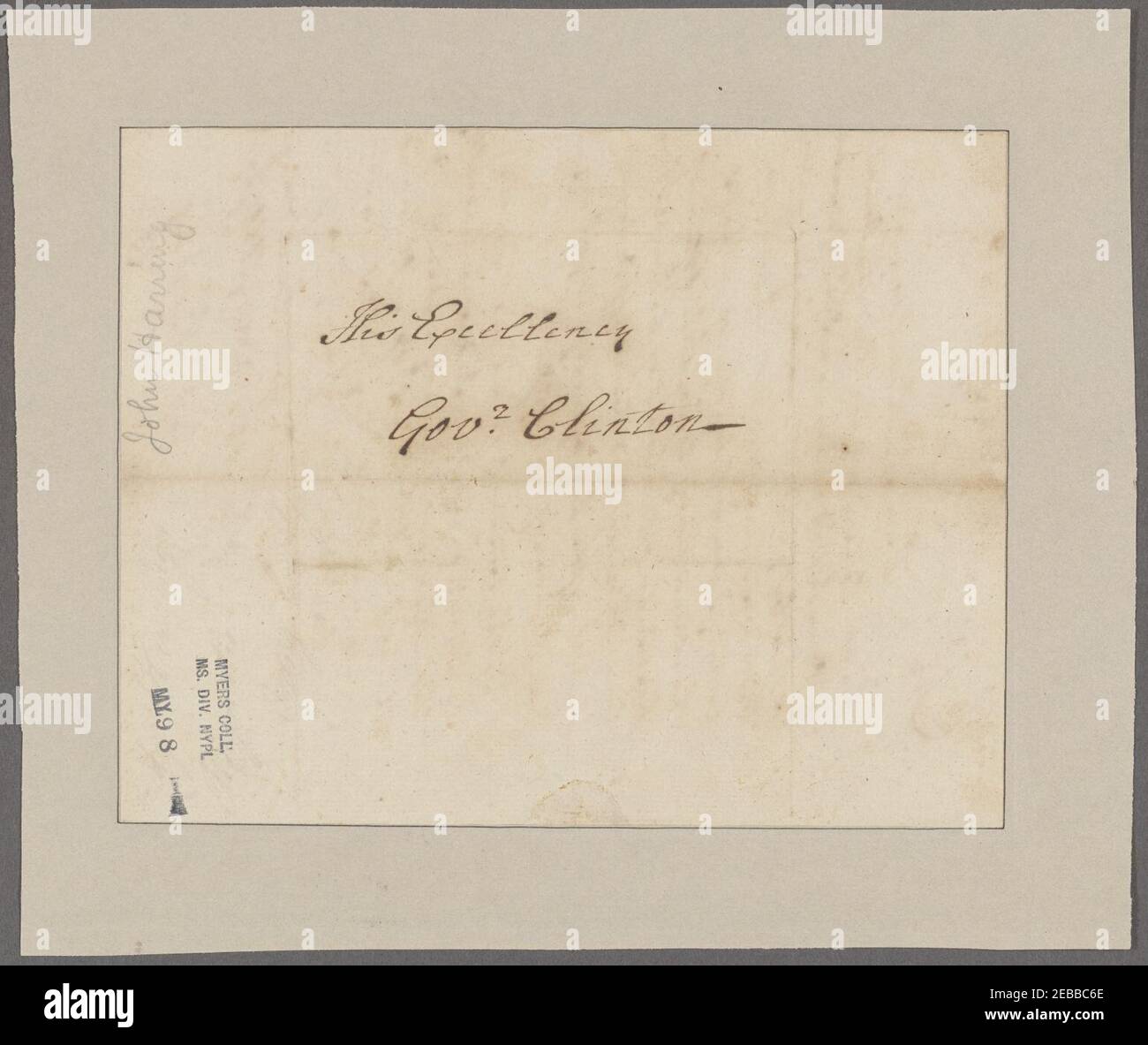 New york governor george clinton hi-res stock photography and images ...