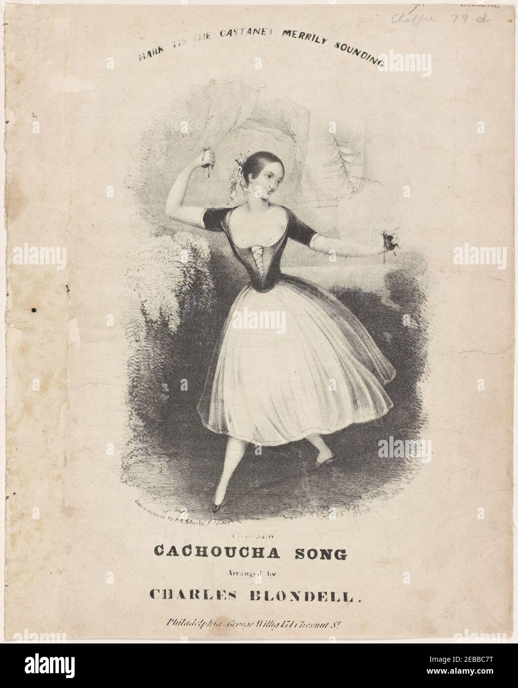 Hark, tis the castanet merrily sounding. The new cachoucha (sic) song ...