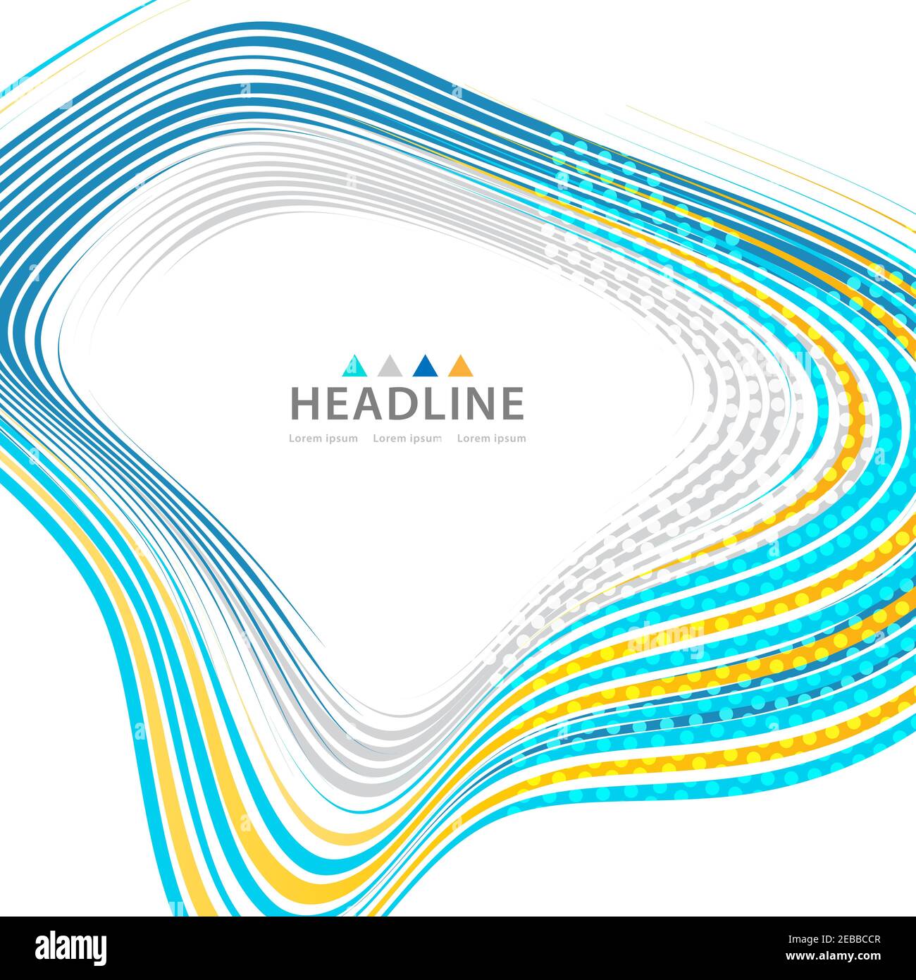 Colorful headline background template Stock Vector Image & Art - Alamy