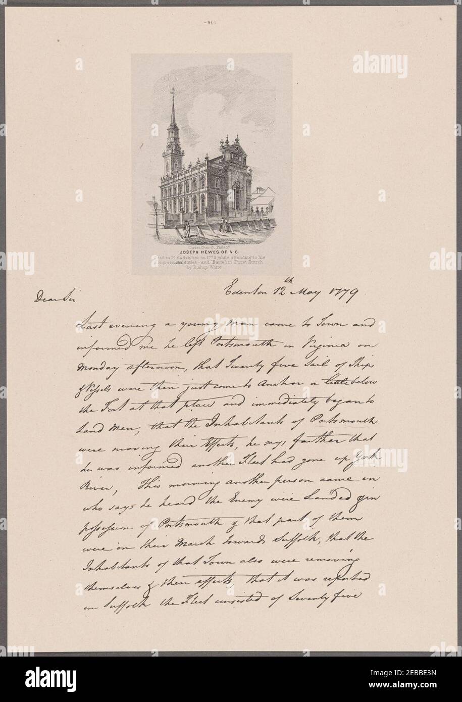 Joseph Hewes High Resolution Stock Photography and Images - Alamy