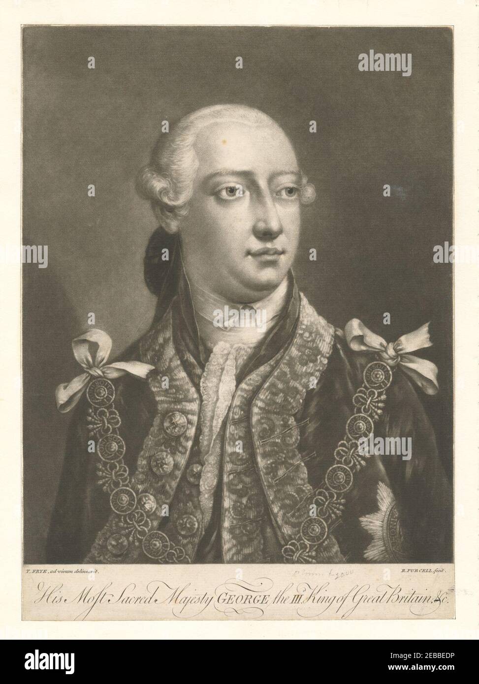 His Most Sacred Majesty George the III King of Great Britain Stock ...