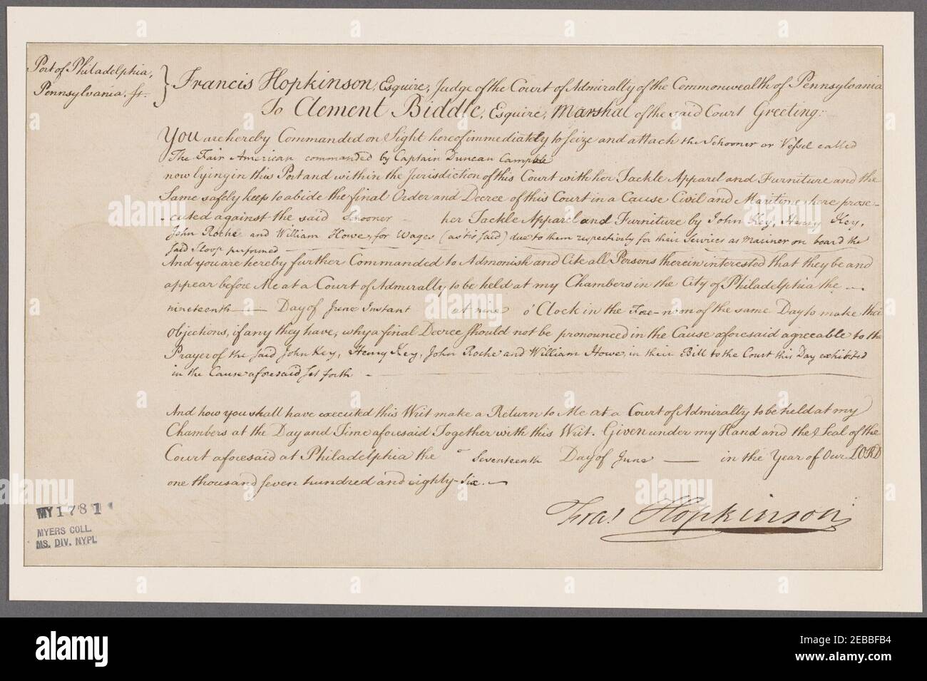 Francis biddle hi-res stock photography and images - Alamy
