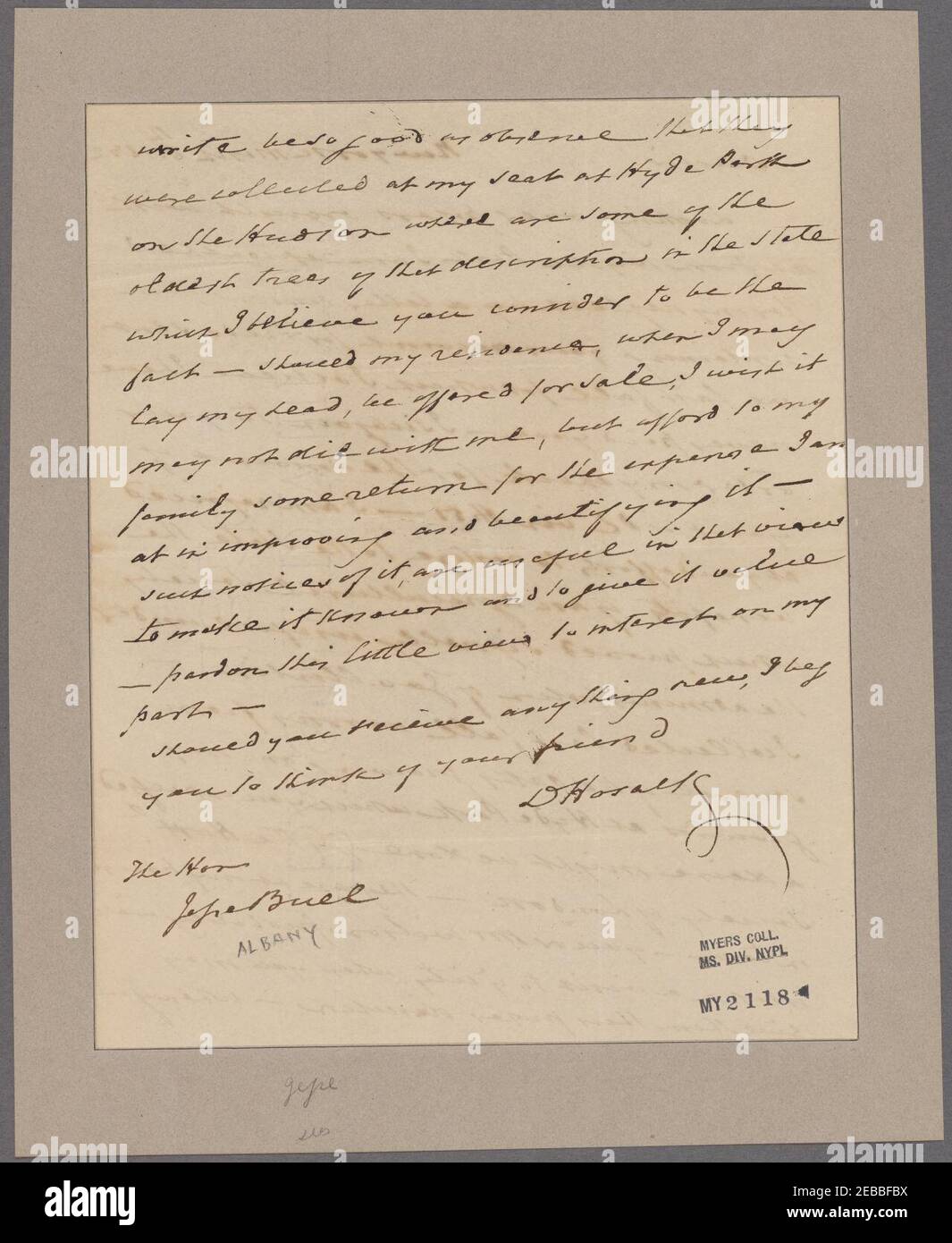 David hosack hi-res stock photography and images - Alamy