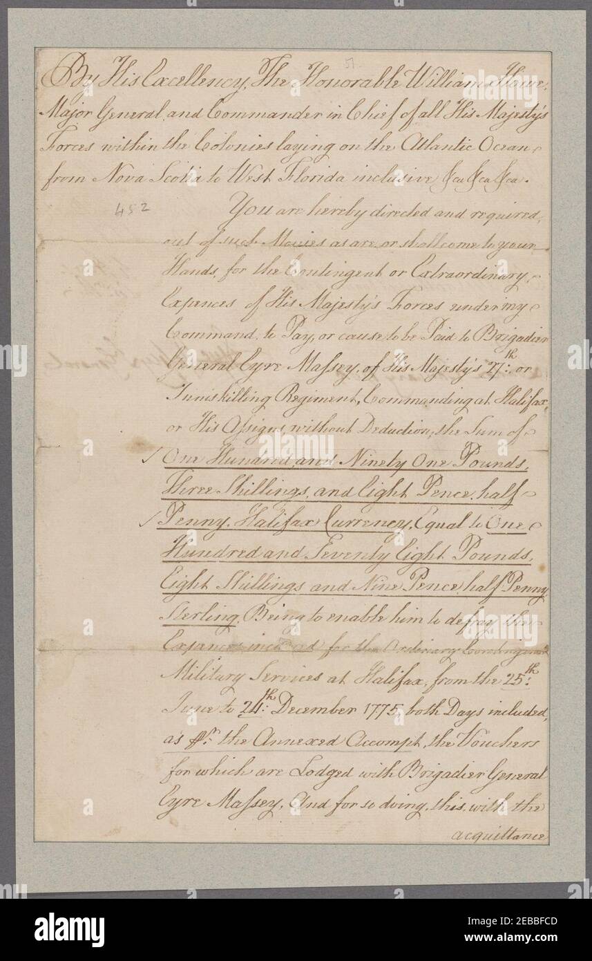 Howe william hi-res stock photography and images - Alamy