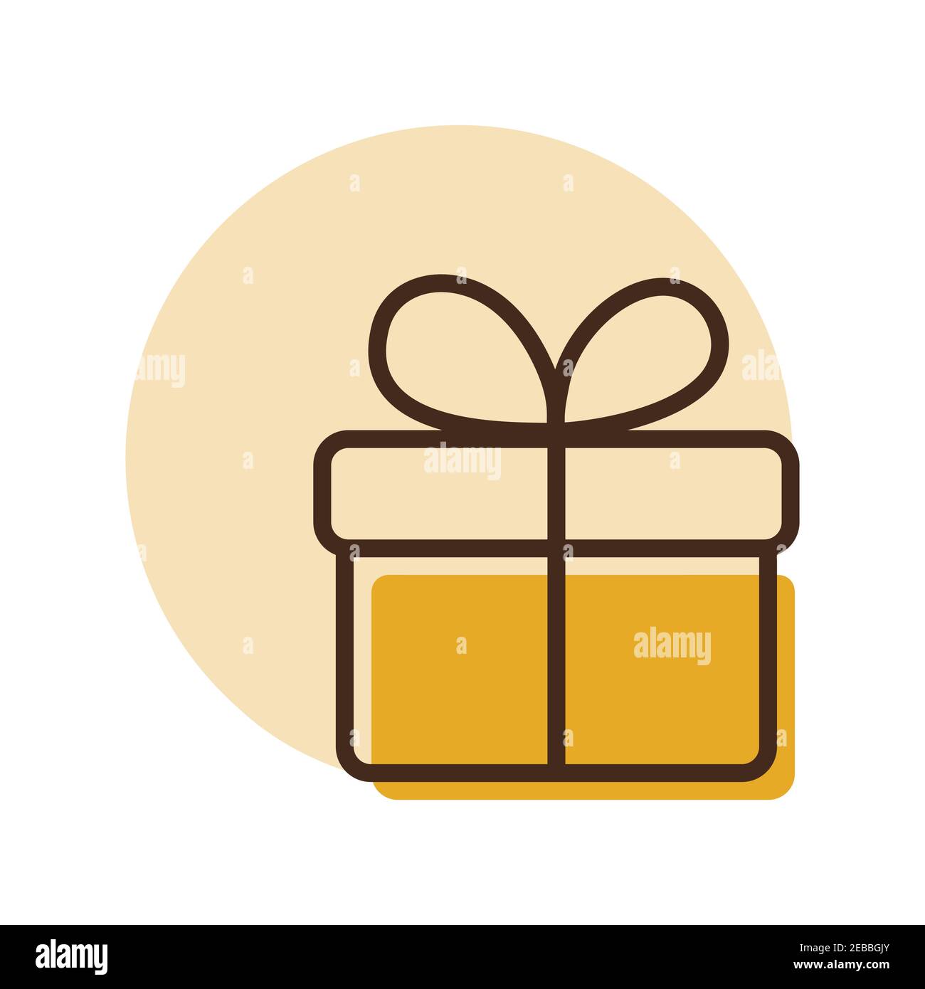 Gift vector icon. E-commerce sign. Graph symbol for your web site ...