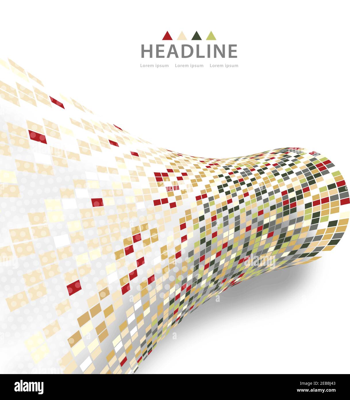 Colorful headline background template Stock Vector Image & Art - Alamy