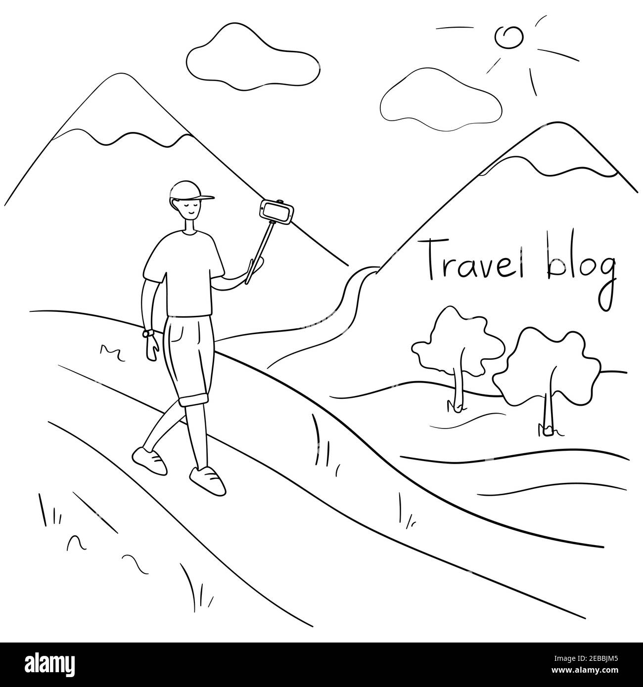 Social media influencer life Cut Out Stock Images & Pictures - Alamy