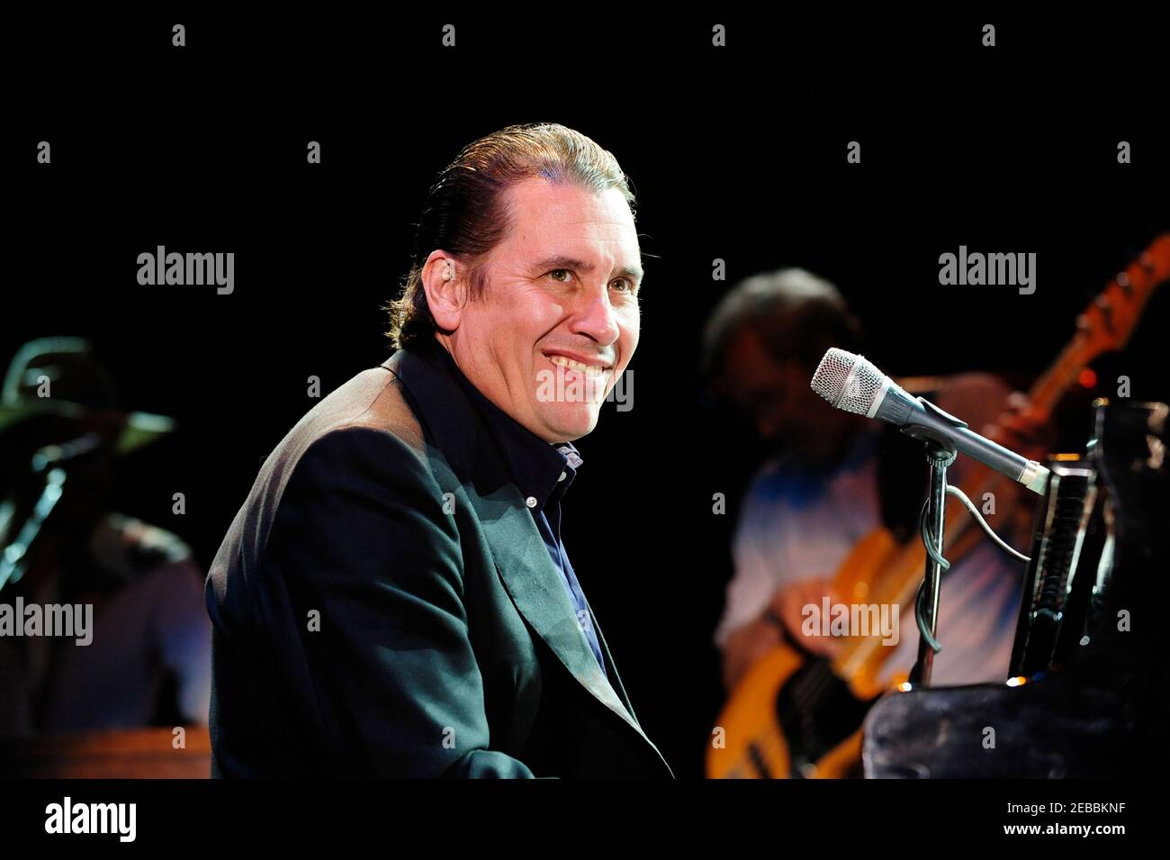 Jools Holland's Big Band Live in Liverpool 2008 Stock Photo - Alamy