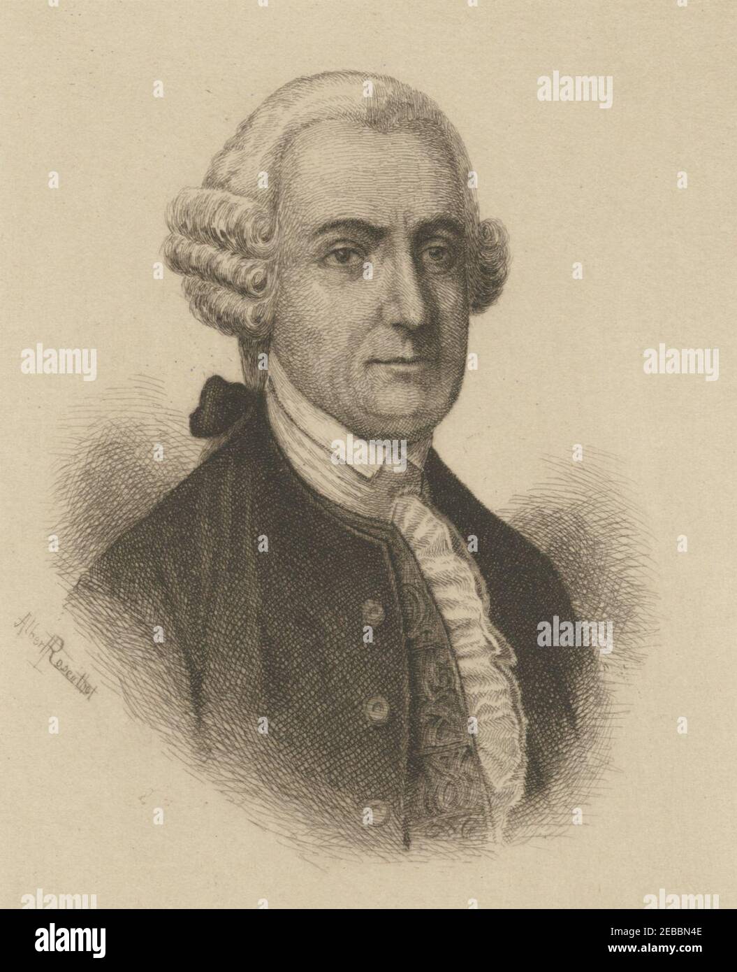 James Mercer, member of the Continental Congress Stock Photo - Alamy
