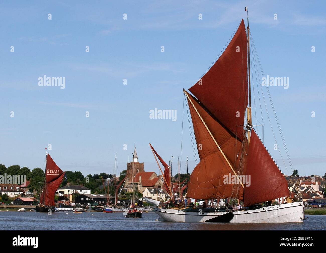 Thames barge reminder hi-res stock photography and images - Alamy