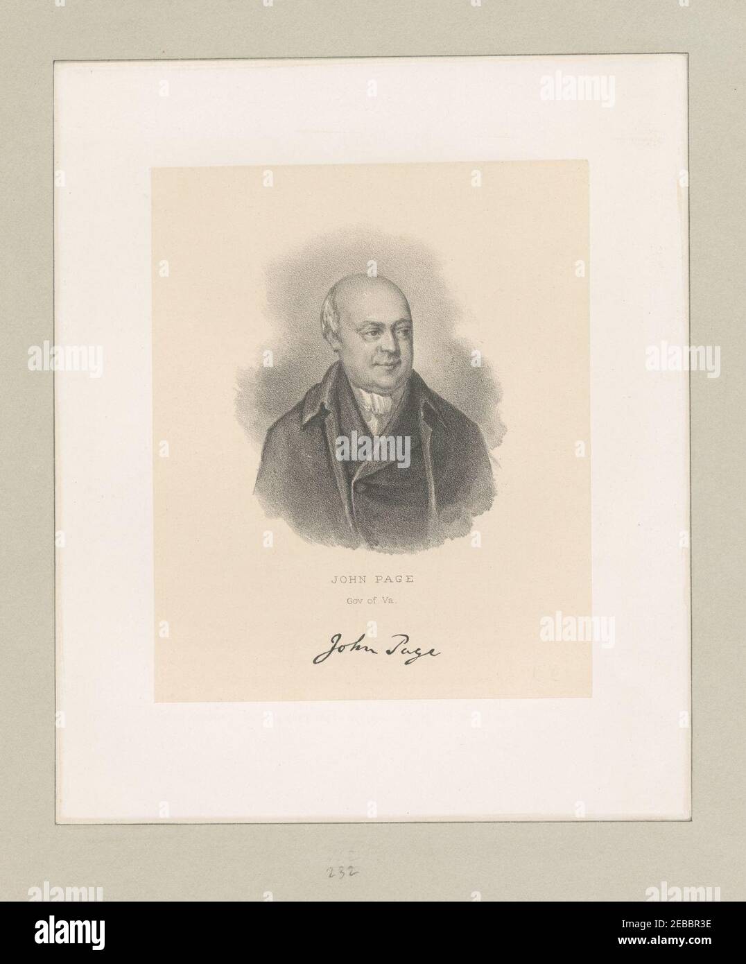 Gov john page hi-res stock photography and images - Alamy