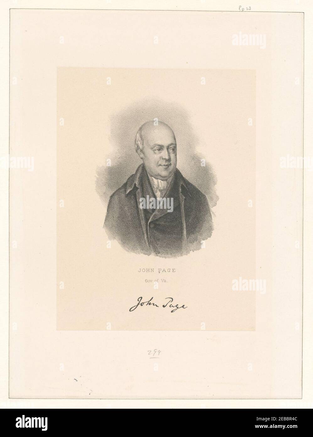 Gov john page hi-res stock photography and images - Alamy