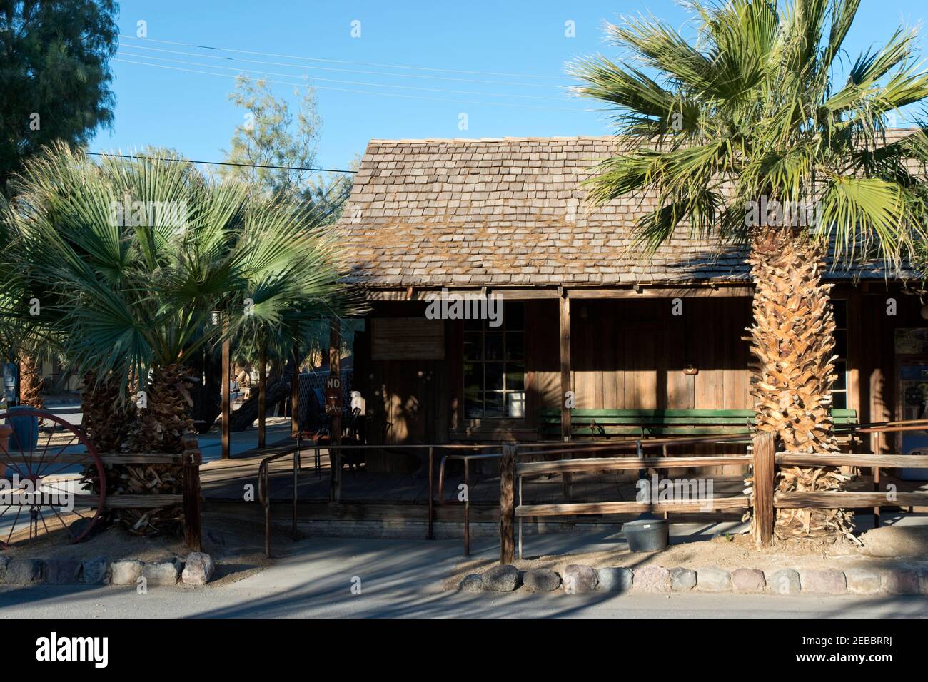 The Borax Mining Museum at the Ranch at Death Valley, the National Park ...