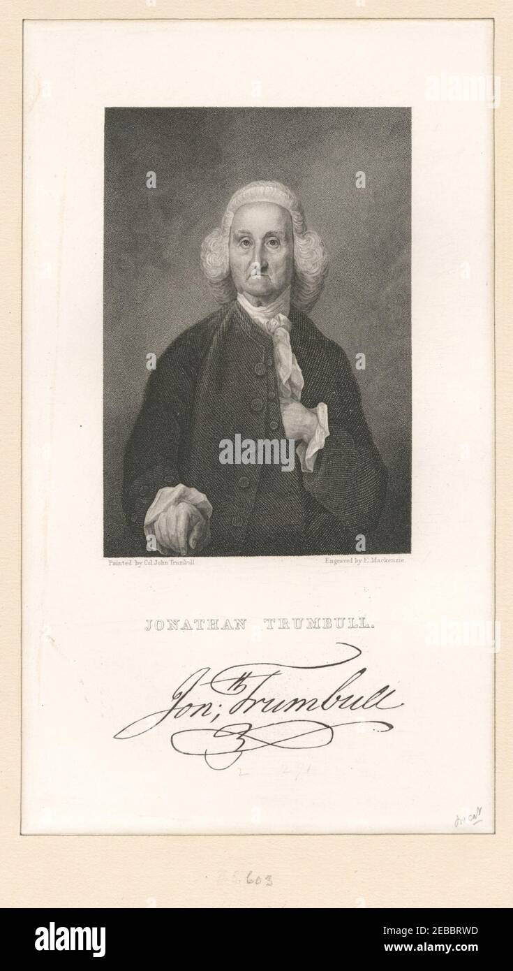 Jonathan trumbull hi-res stock photography and images - Alamy