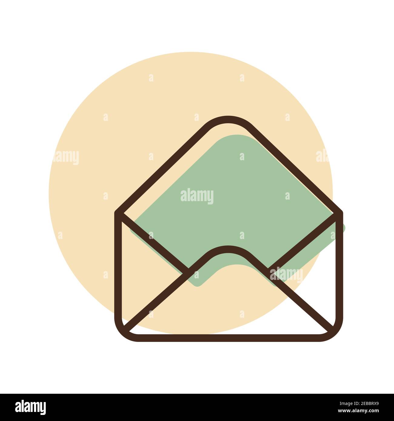 Open envelope vector icon. E-commerce sign. Graph symbol for your web ...
