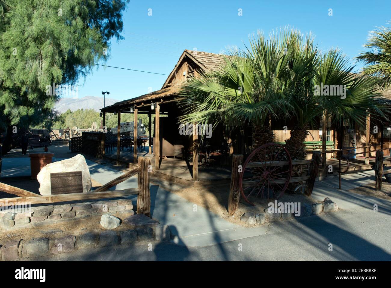 The Borax Mining Museum at the Ranch at Death Valley, the National Park ...