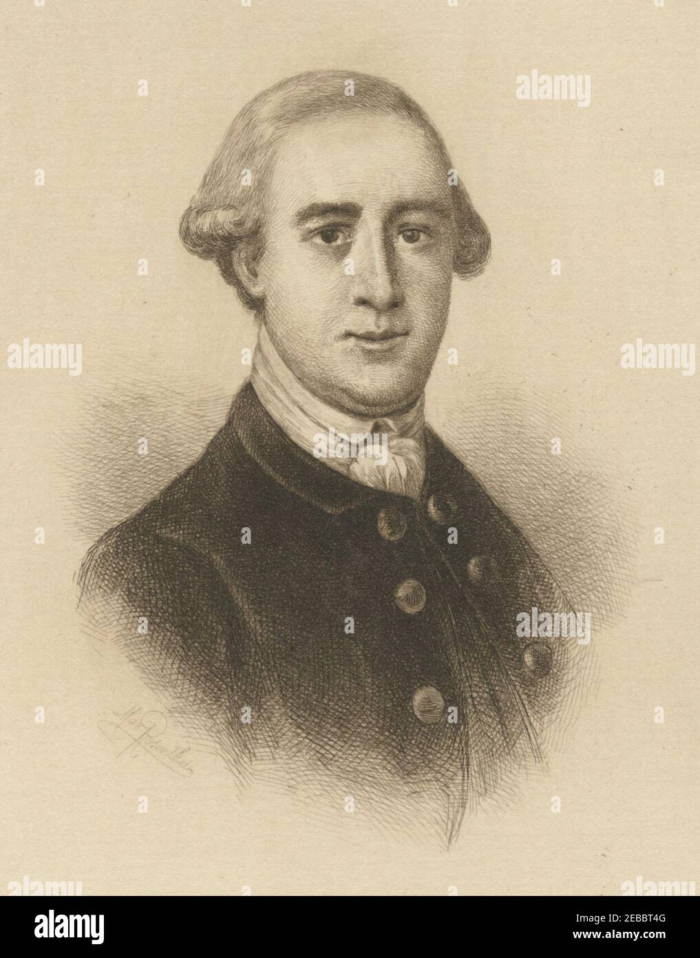 Joseph Clay, member of the Continental Congress Stock Photo - Alamy
