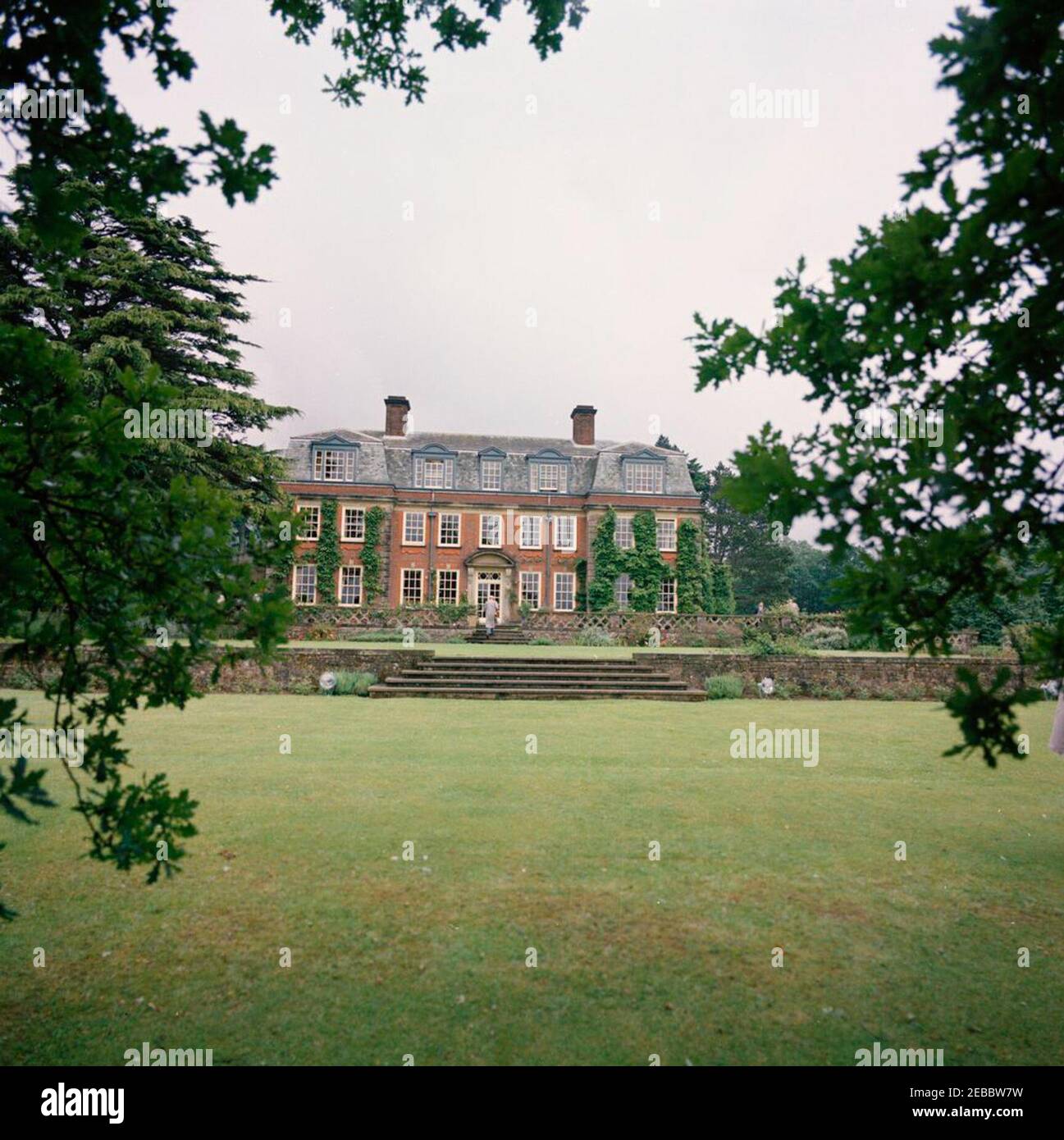 Trip to Europe: England, Chelwood Gate: President Kennedy at Birch Grove House with Prime ...