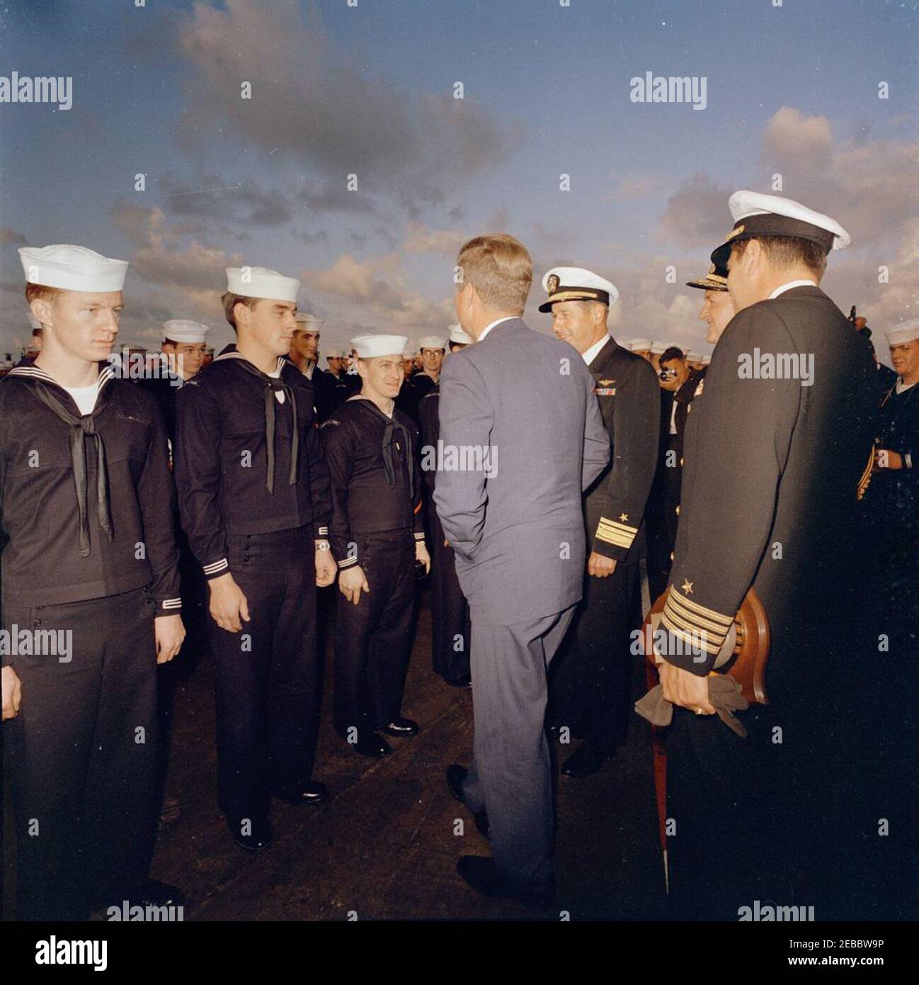 Trip to Western States: Visit to the Pacific Fleet, President Kennedy ...