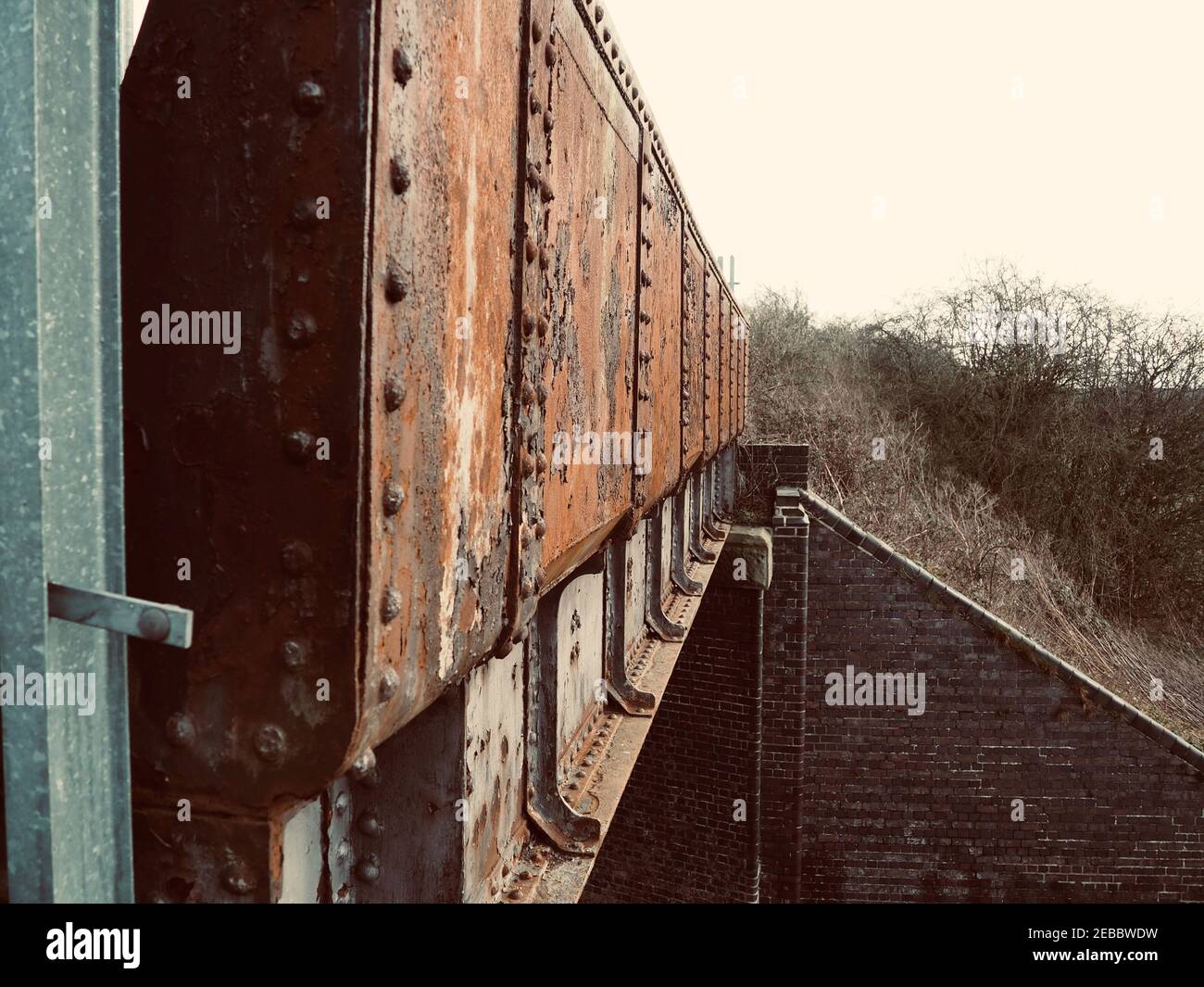 Old train bridge hi-res stock photography and images - Alamy