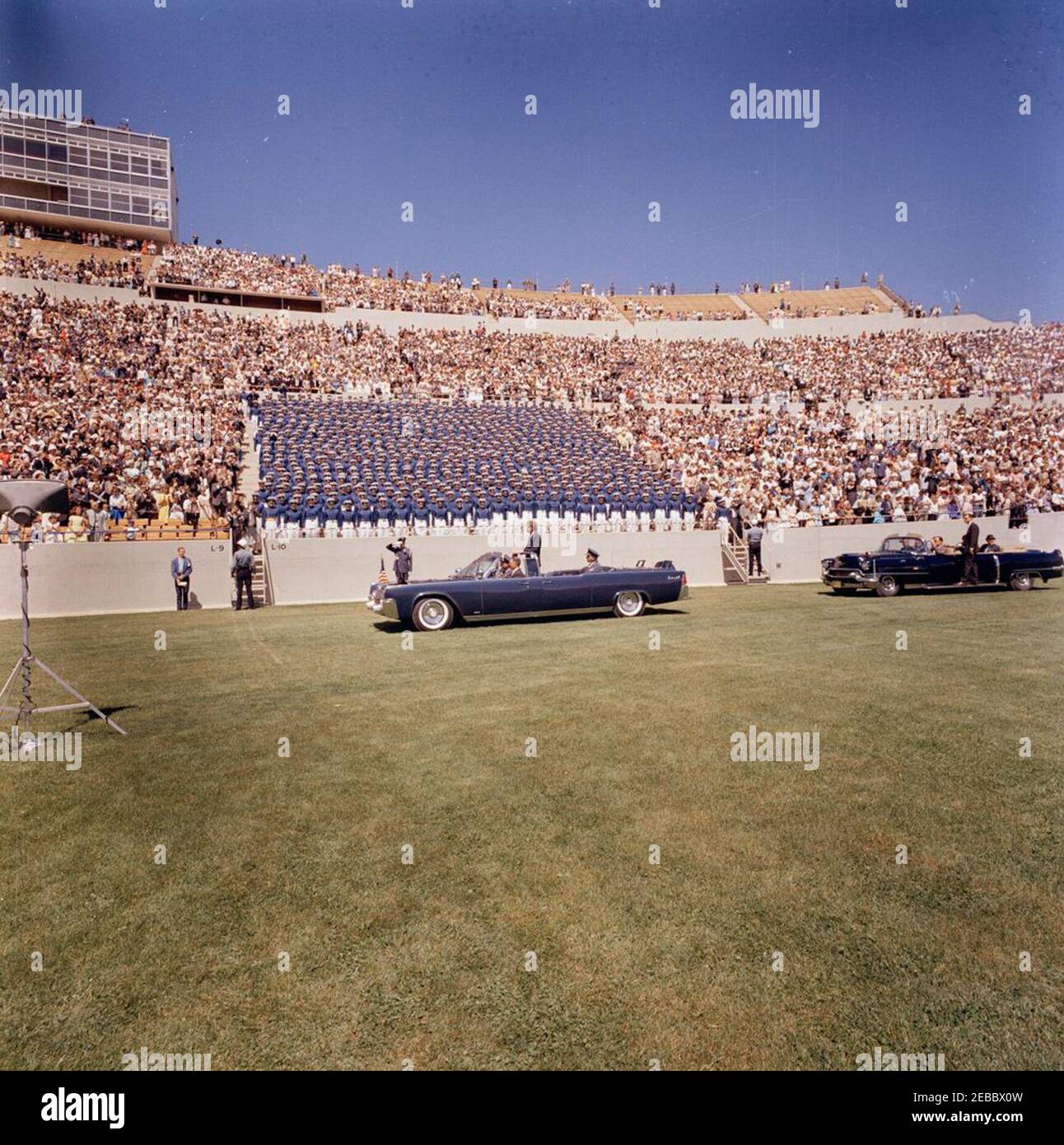 Trip to Western States: President Kennedy at U.S. Air Force (USAF ...
