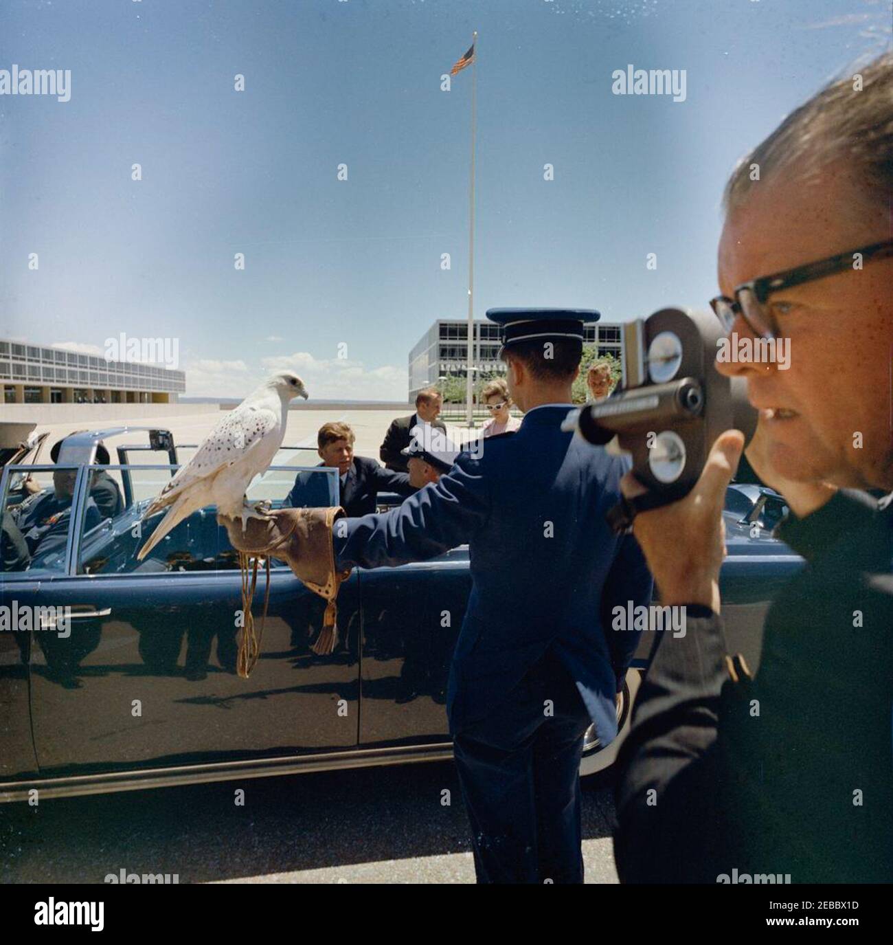Trip to Western States: President Kennedy at U.S. Air Force (USAF ...
