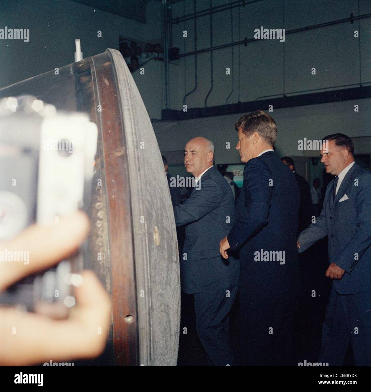 Inspection tour of NASA installations: Houston, Texas, NASA Rich ...