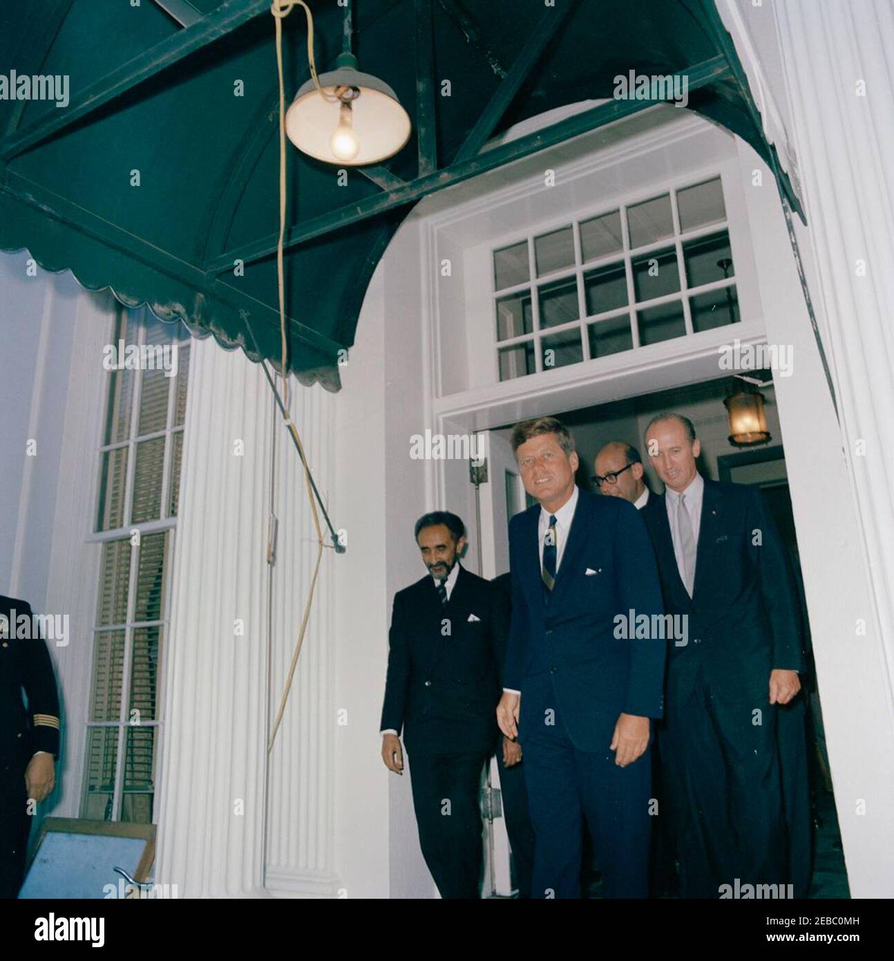 Meeting with Haile Selassie I, Emperor of Ethiopia, 4:33PM. President ...