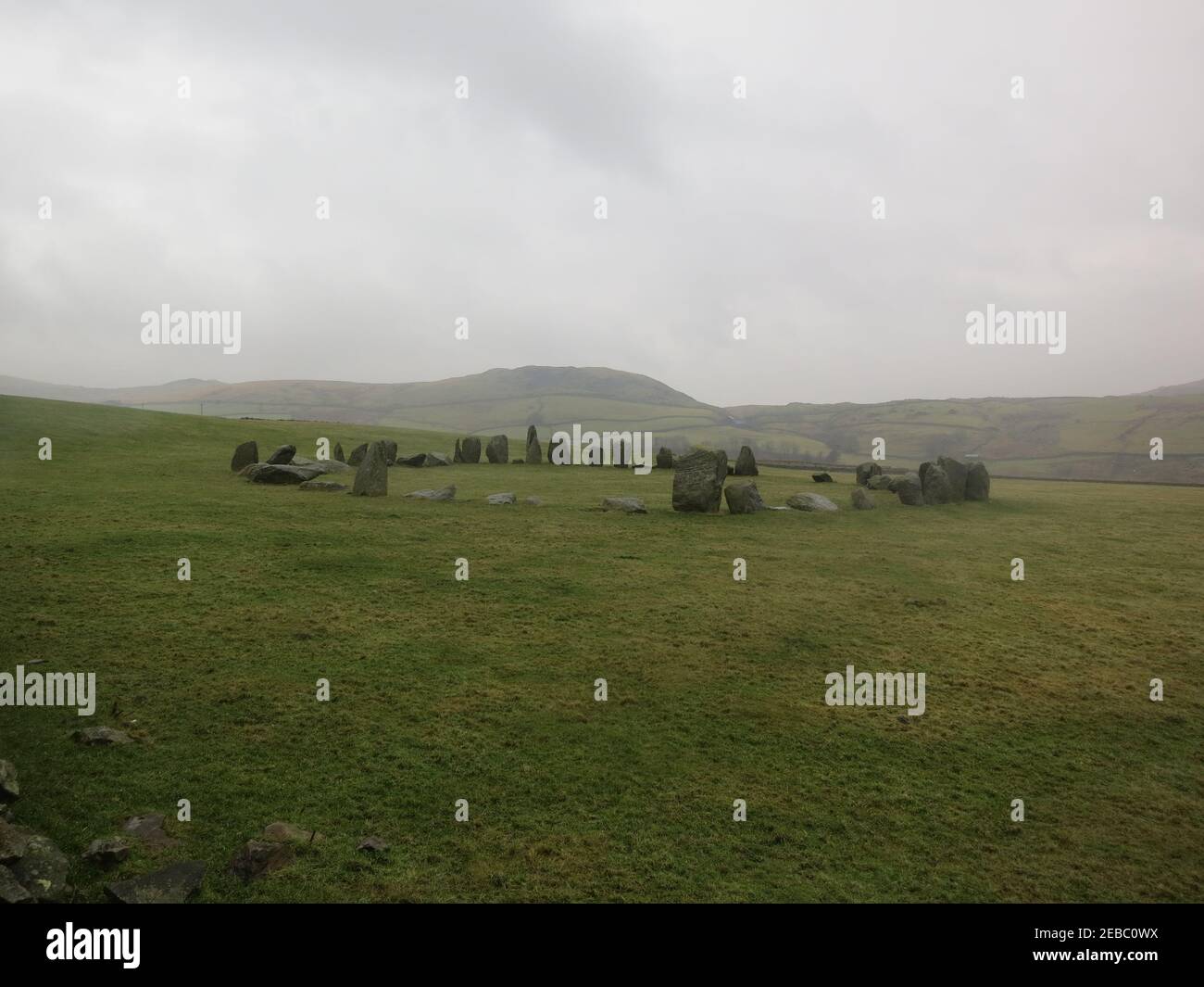 Swinside stone circle. 21 December 2012 end of the World Winter ...