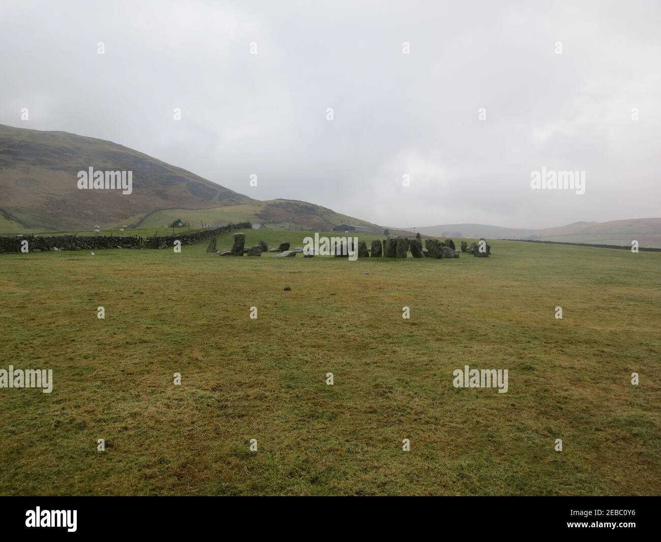 Swinside stone circle. 21 December 2012 end of the World Winter ...