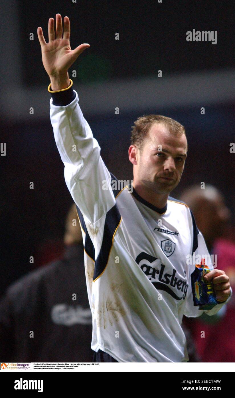 Danny murphy liverpool celebrates hi-res stock photography and images ...