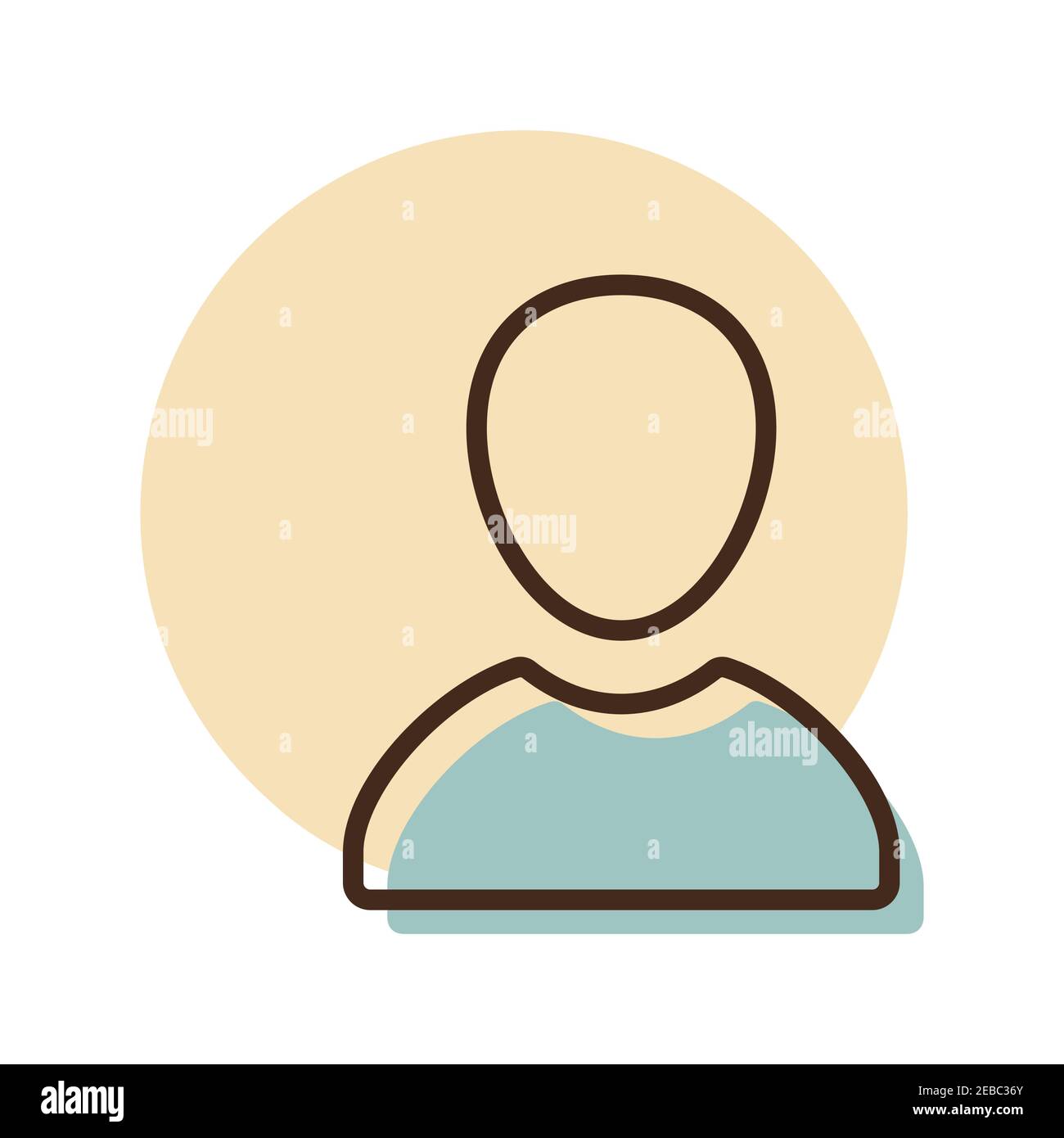 User vector icon. E-commerce sign. Graph symbol for your web site ...
