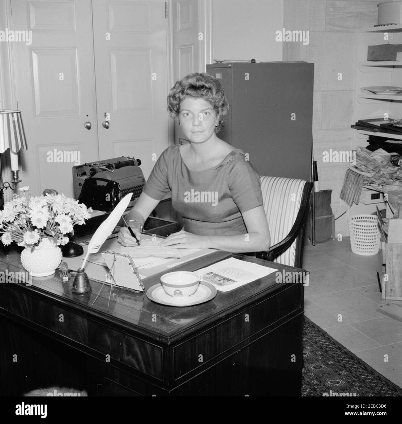 White House Curatorial Staff James R. Ketchum and Janet Felton ...