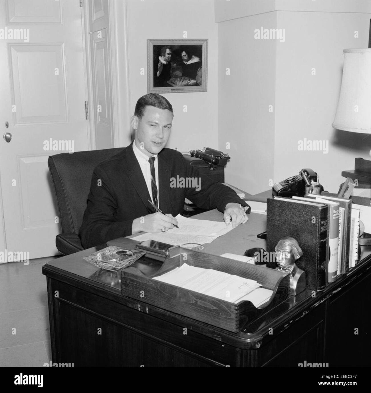 White House Curatorial Staff James R. Ketchum and Janet Felton. White ...