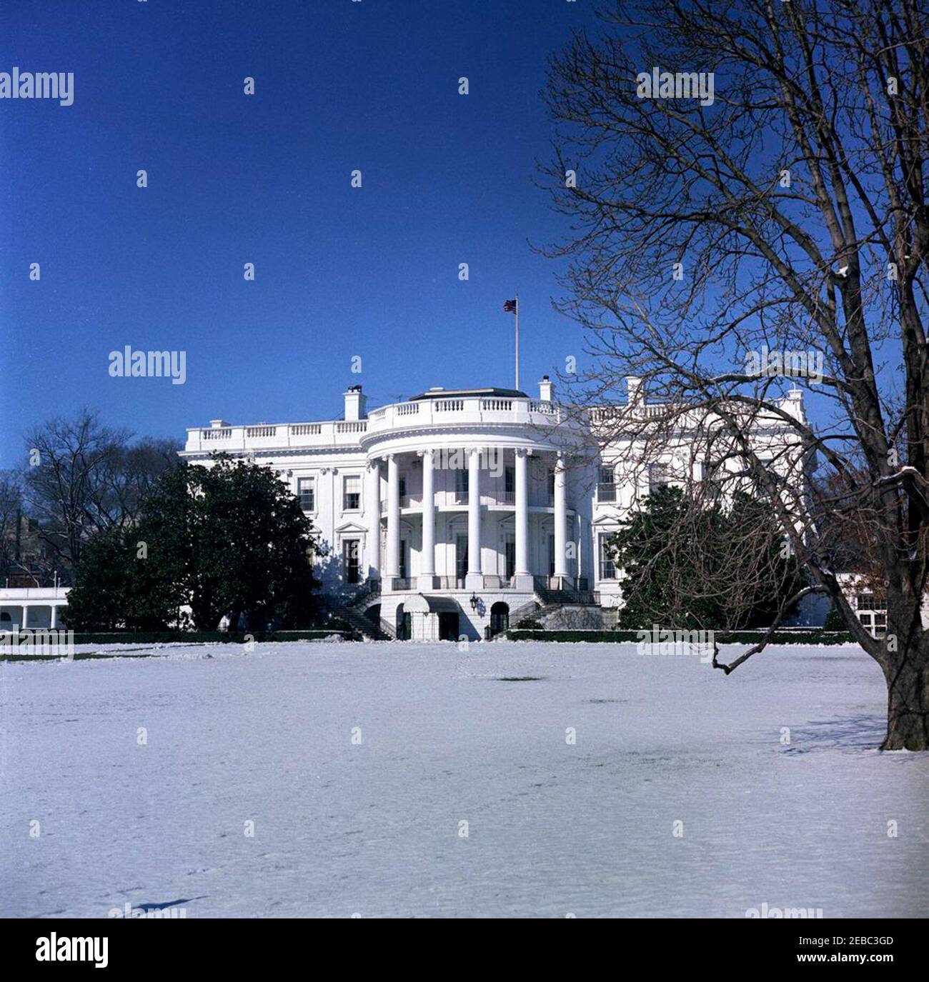Warm White House Exterior