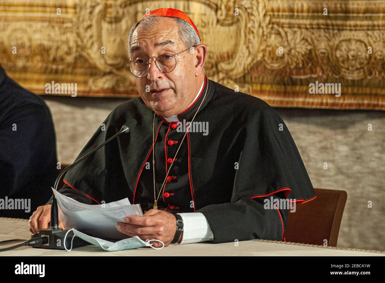 February 12, 2020 : Card. Angelo De Donatis, Vicar of Rome, speaks ...