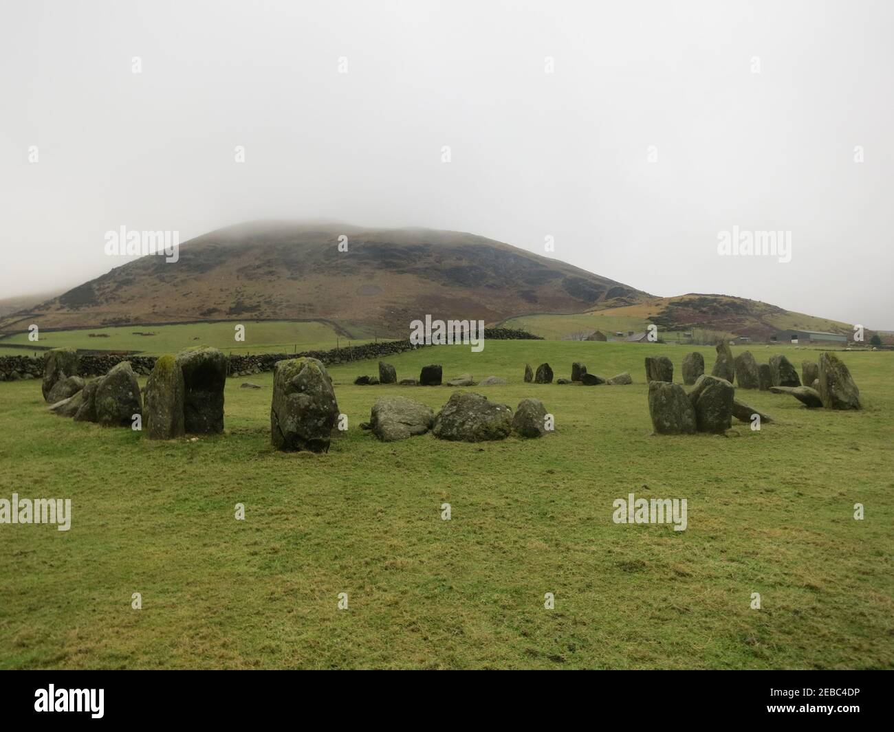 Swinside stone circle. 21 December 2012 end of the World Winter ...