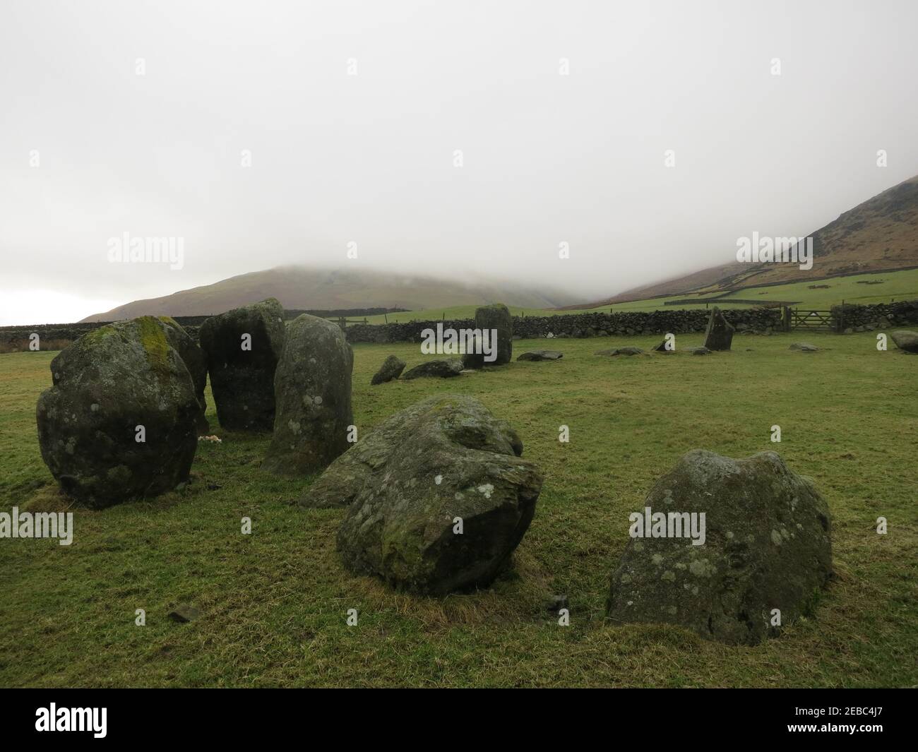 Swinside stone circle. 21 December 2012 end of the World Winter ...