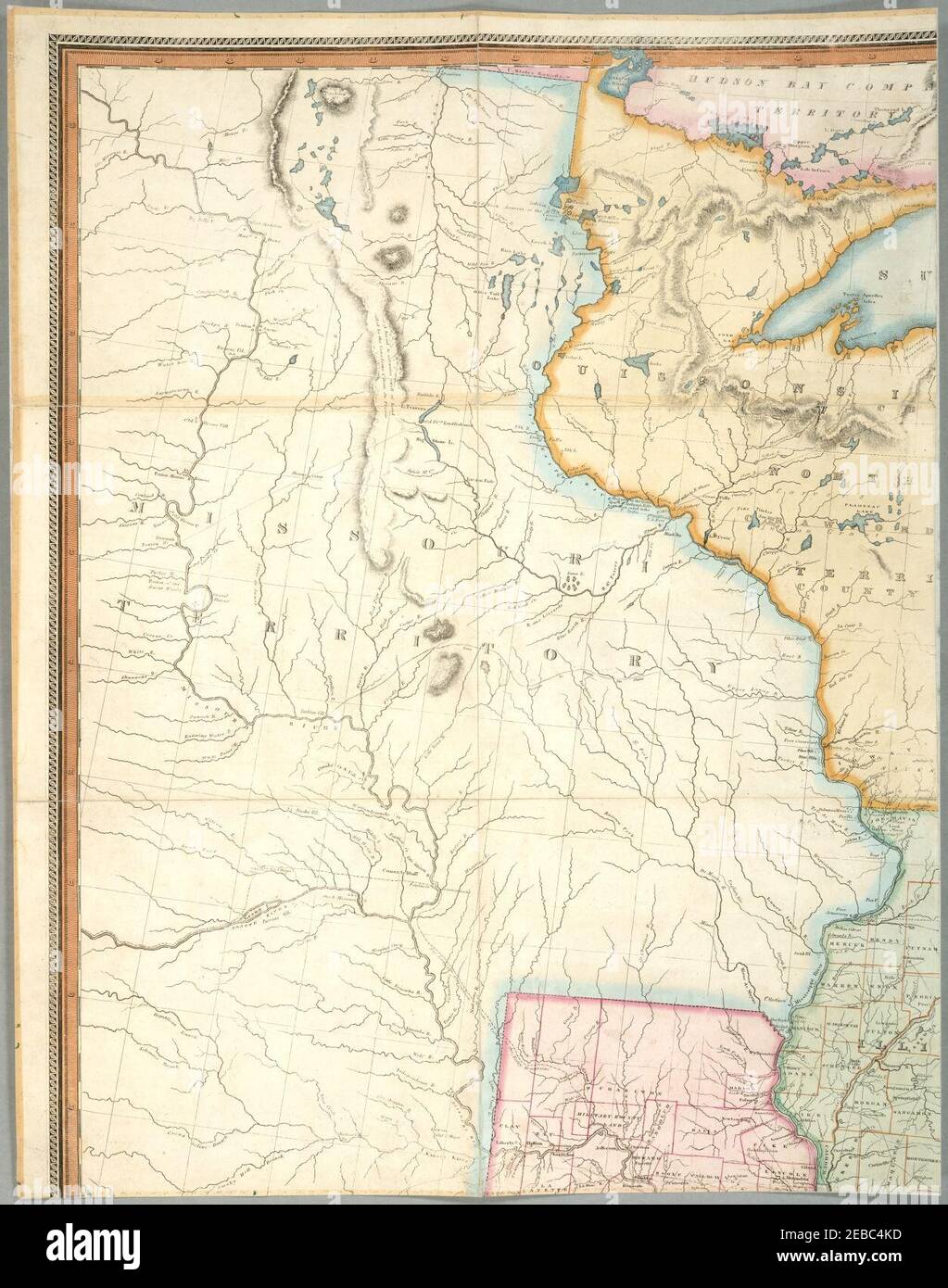 Lay's map of the United States Stock Photo - Alamy