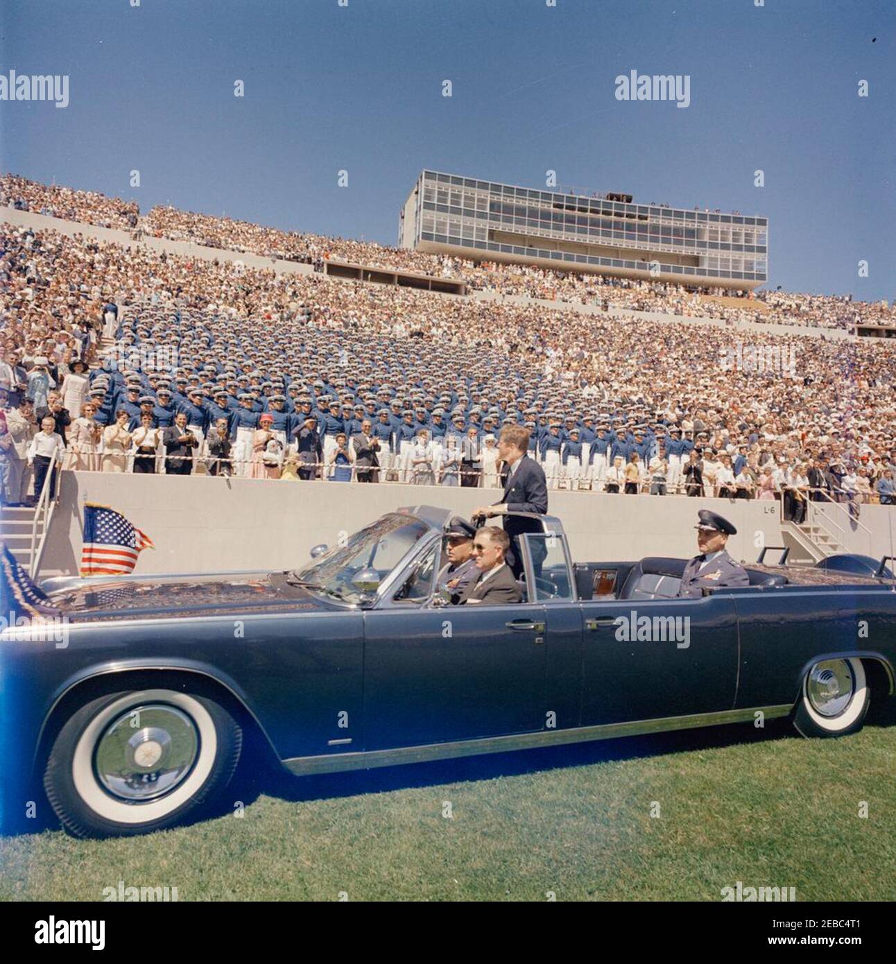 Trip to Western States: President Kennedy at U.S. Air Force (USAF ...