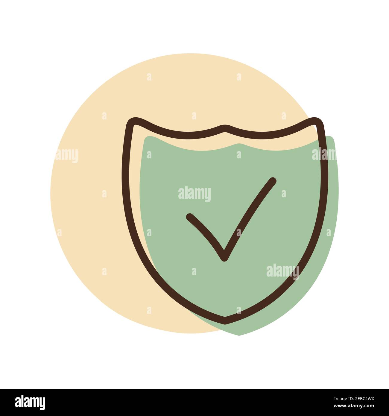 Best protection shield outline icon. E-commerce sign. Graph symbol for ...