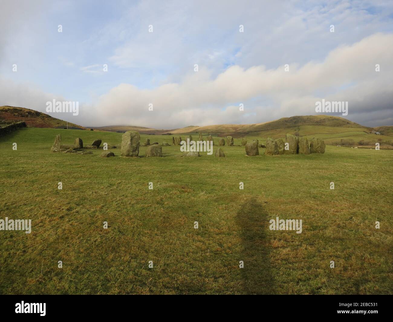 Swinside stone circle. 21 December 2012 end of the World Winter ...