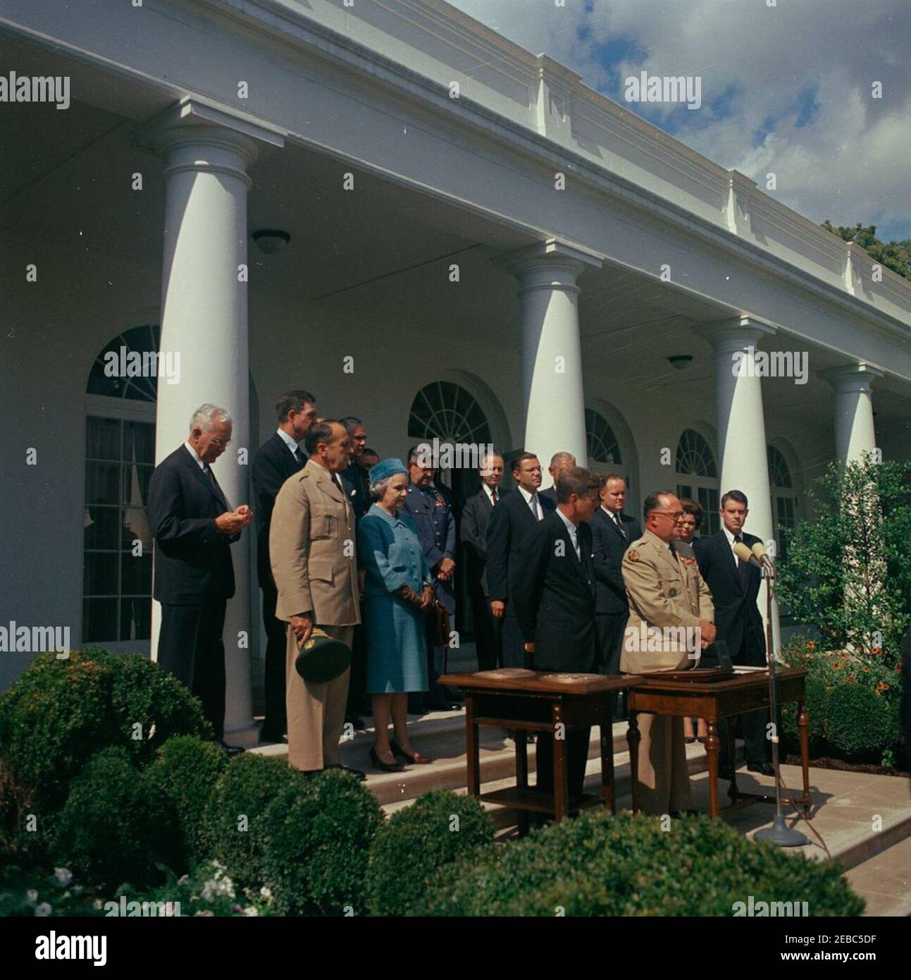Presentation of the Distinguished Service Medal to Gen. George H ...