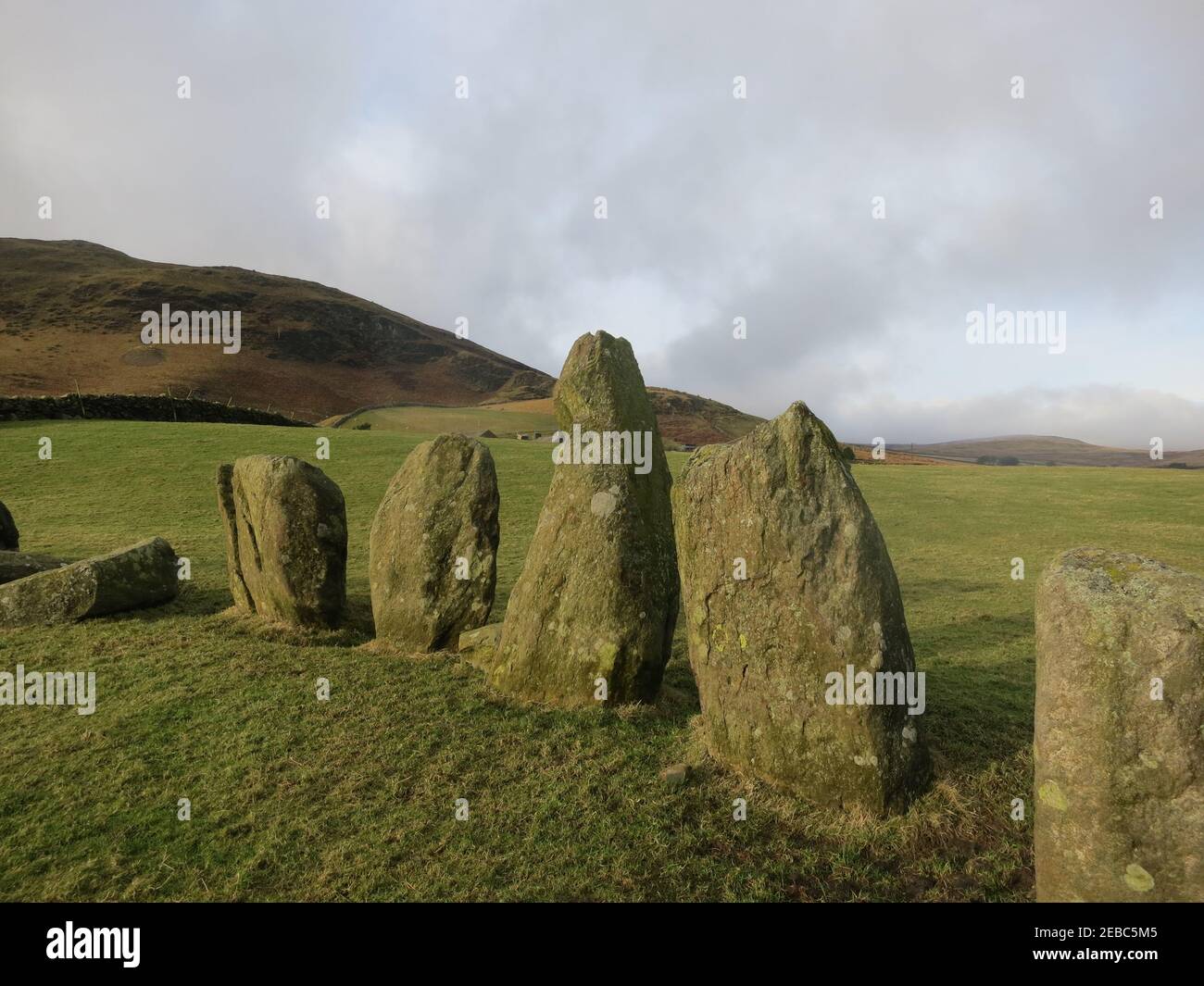 Swinside stone circle. 21 December 2012 end of the World Winter ...