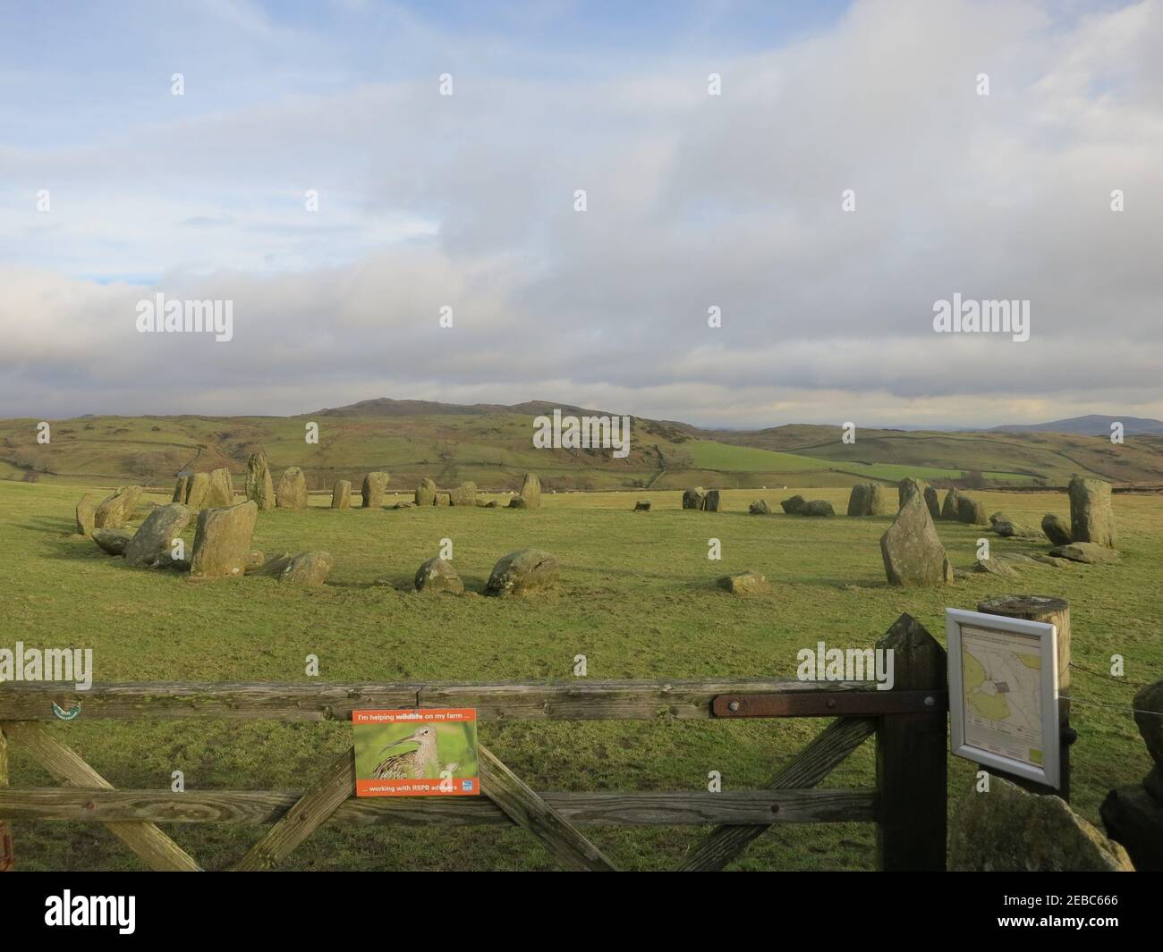Swinside stone circle. 21 December 2012 end of the World Winter ...