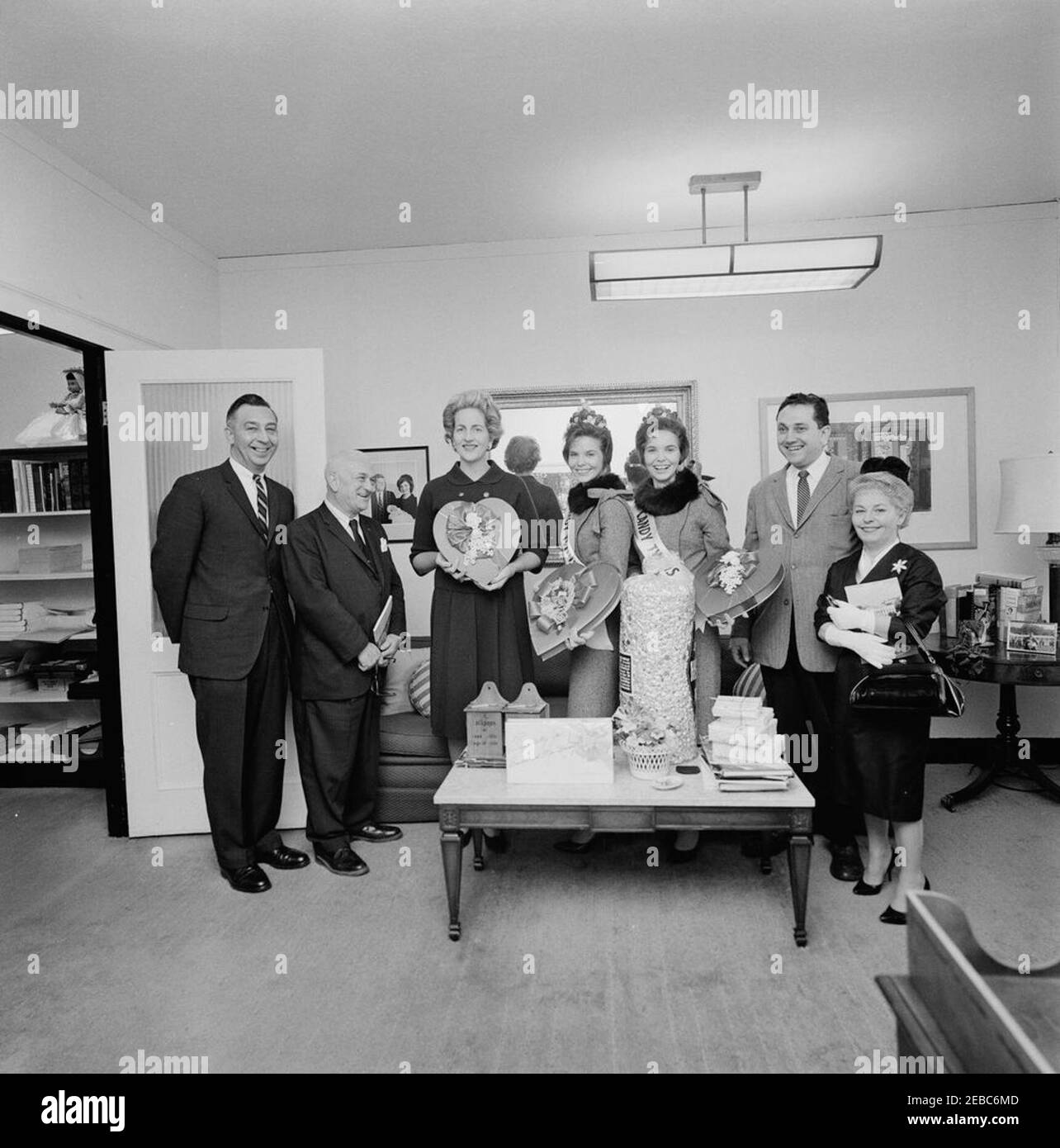 First Ladyu0027s Social Secretary Letitia Baldrige with the u0022Candy ...