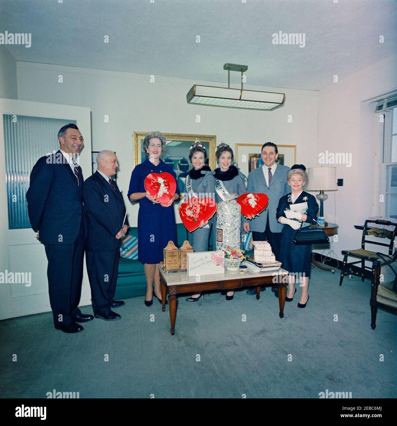 First Ladyu0027s Social Secretary Letitia Baldrige with the u0022Candy ...